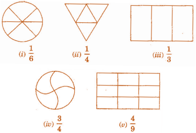 Ncert Class 6 Math Fractions Exercise 7.1 - Ncert Solutions
