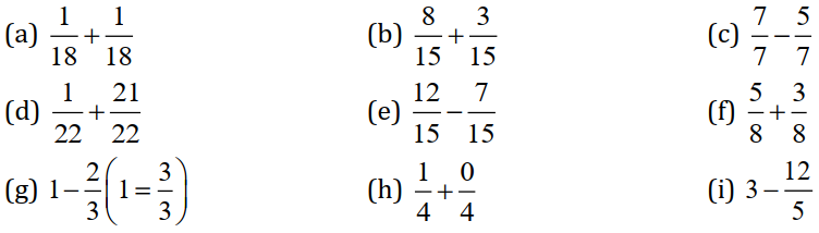 Ncert Class 6 Math Fractions Exercise 7.5 - Ncert Solutions