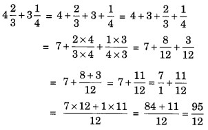 Ncert Class 6 Math Fractions Exercise 7.6 - Ncert Solutions